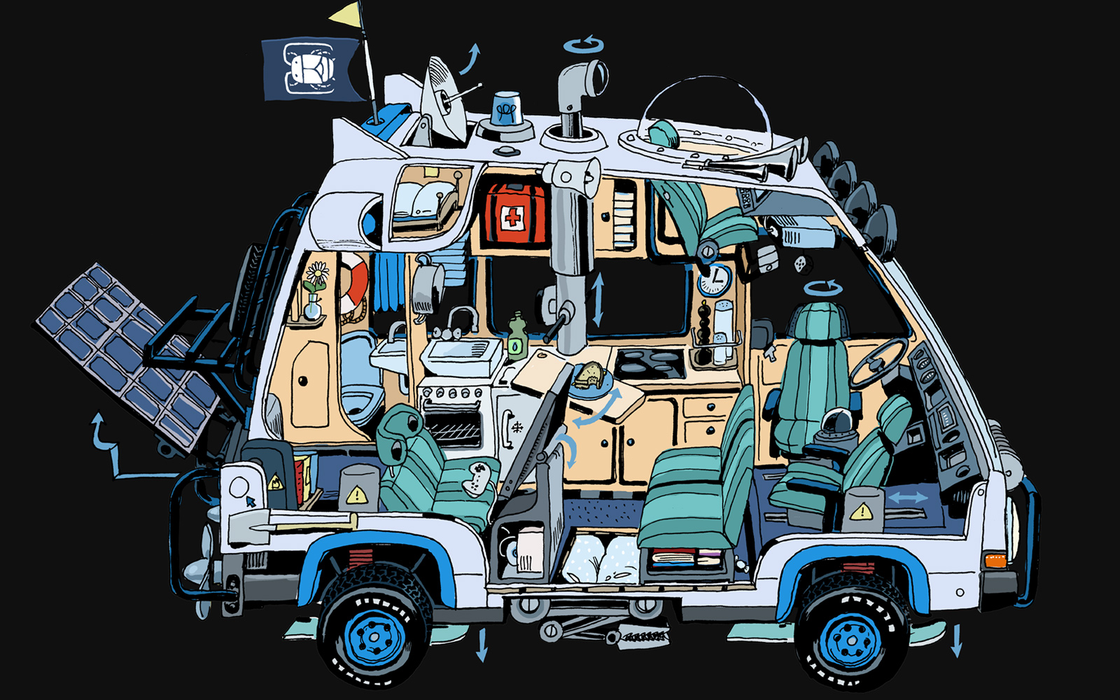 Max Fiedler Illustrator aus dem Studio Rabotti, Düsseldorf